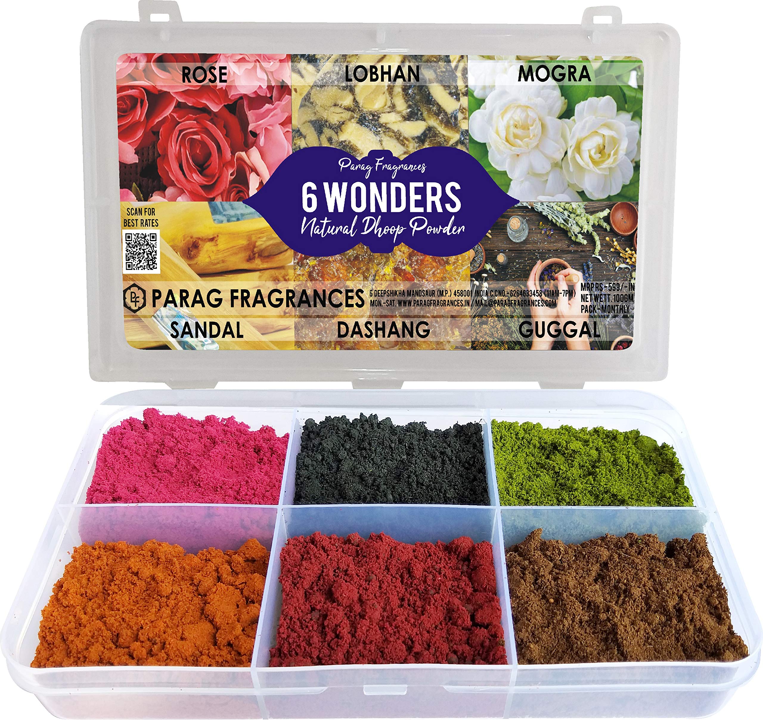 6 Wonders Dhoop Powders For Hawan & Dhuni – Parag Fragrances official