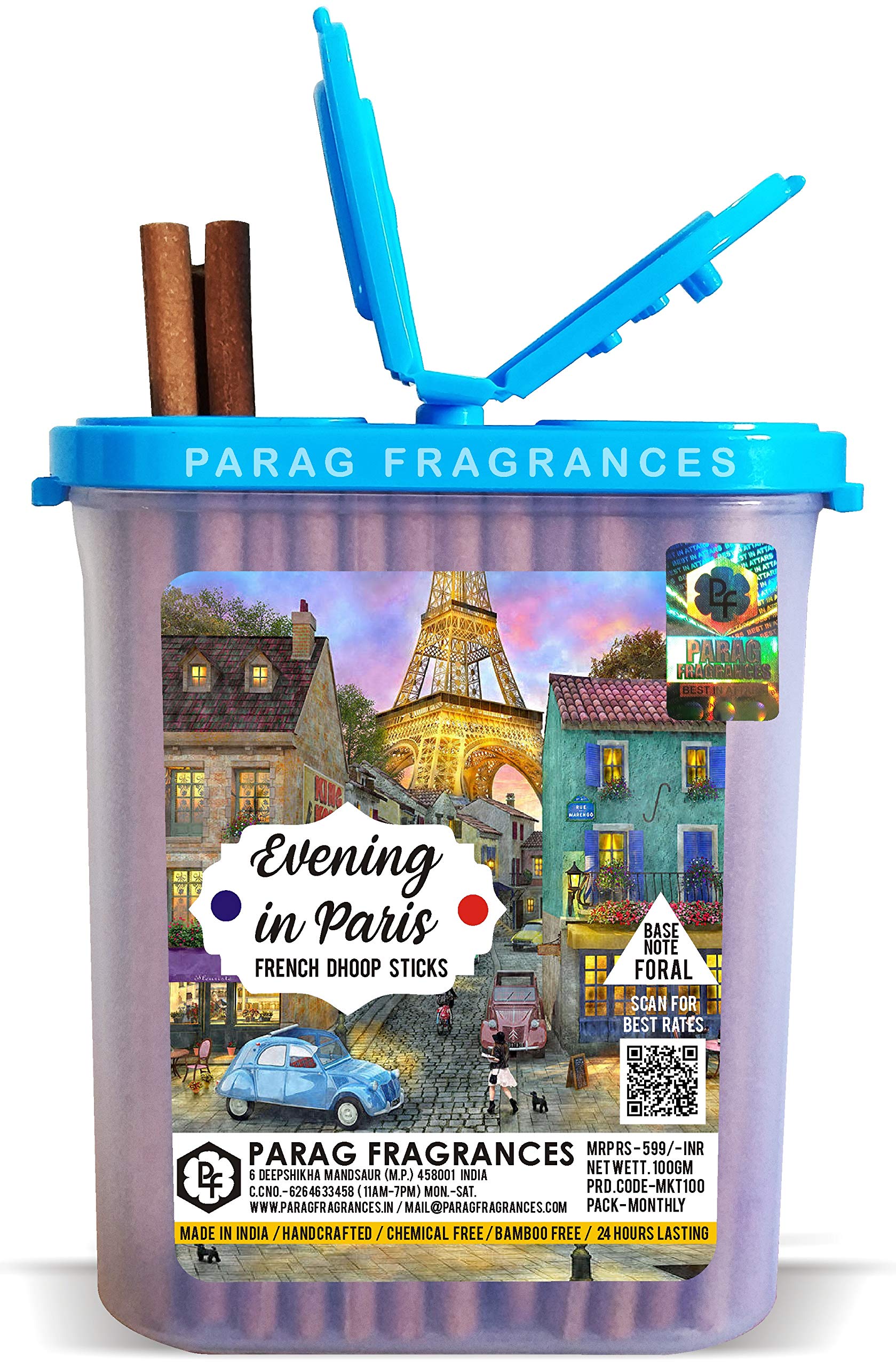 Evening in Paris Dhoop Sticks 100g – No Charcoal – Parag Fragrances ...