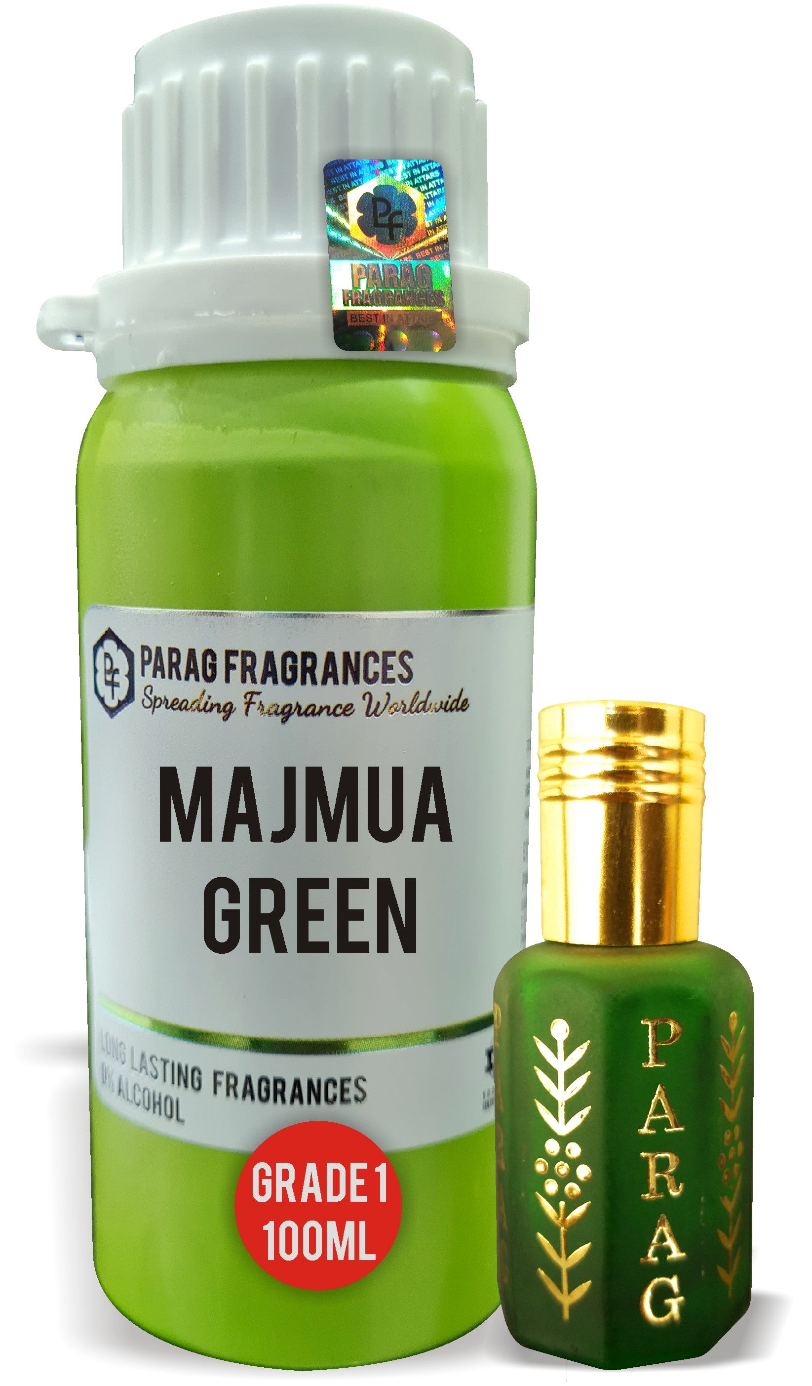 Majmua Green Attar – Refreshing, Herbal & Long-Lasting – Parag ...