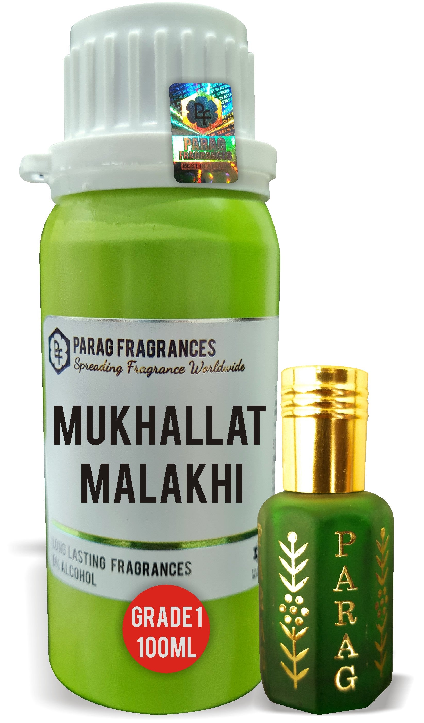 Mukhallat Malakhi Attar - Premium Quality, 100ml – Parag Fragrances ...