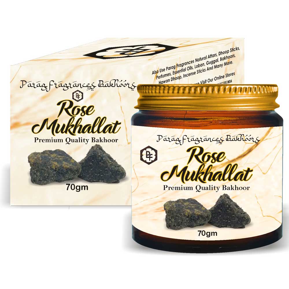 Rose Mukhallat Premium Bakhoor – Parag Fragrances official