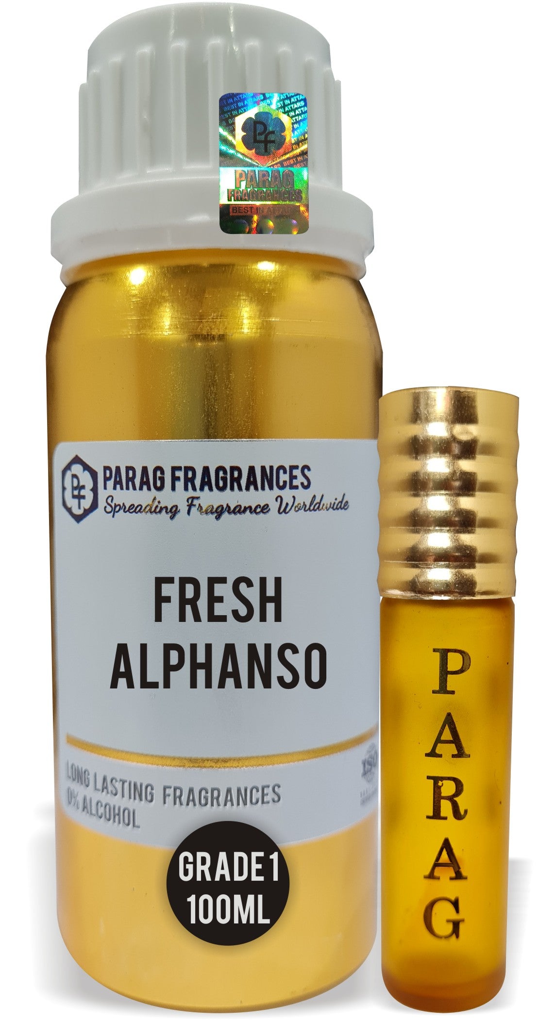 Fresh Alphanso Attar - Unique & Refreshing, 100ml – Parag Fragrances ...
